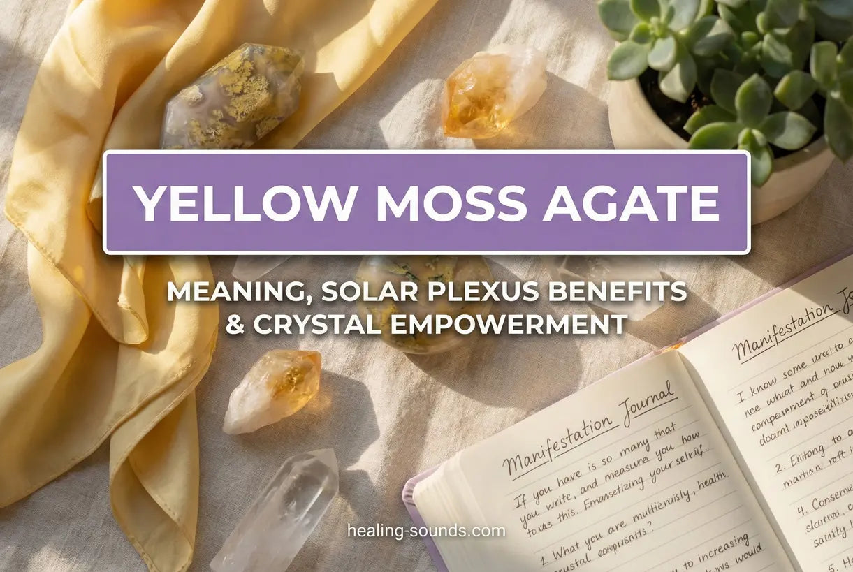 Yellow Moss Agate Meaning & Solar Plexus Stone Guide