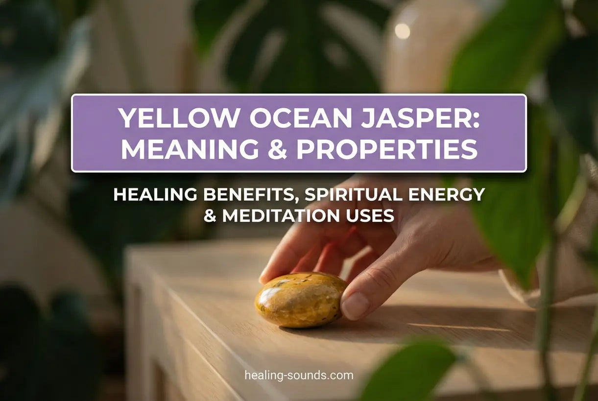 Yellow Ocean Jasper Meaning & Properties – Healing Benefits Guide