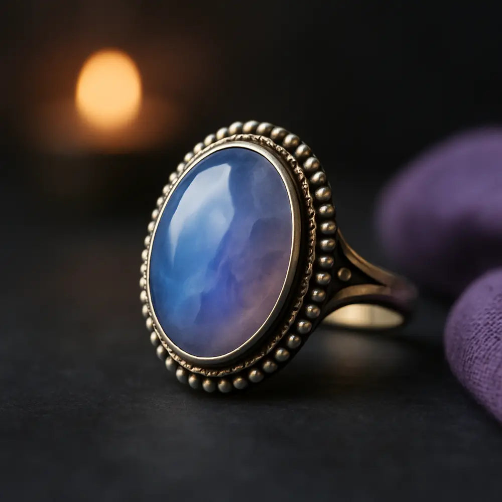 Chalcedony Rings for Healing Energy