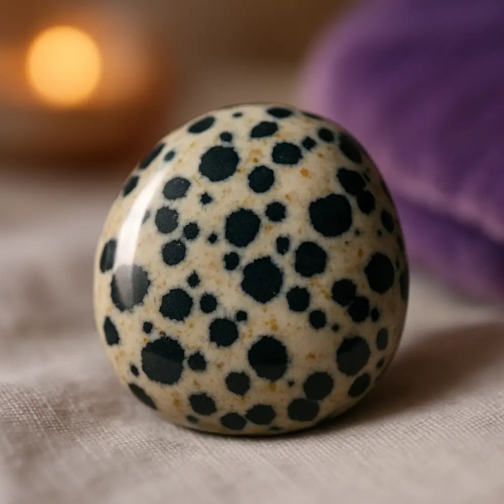 Dalmatian Jasper Meaning & Uses | Healing Sounds