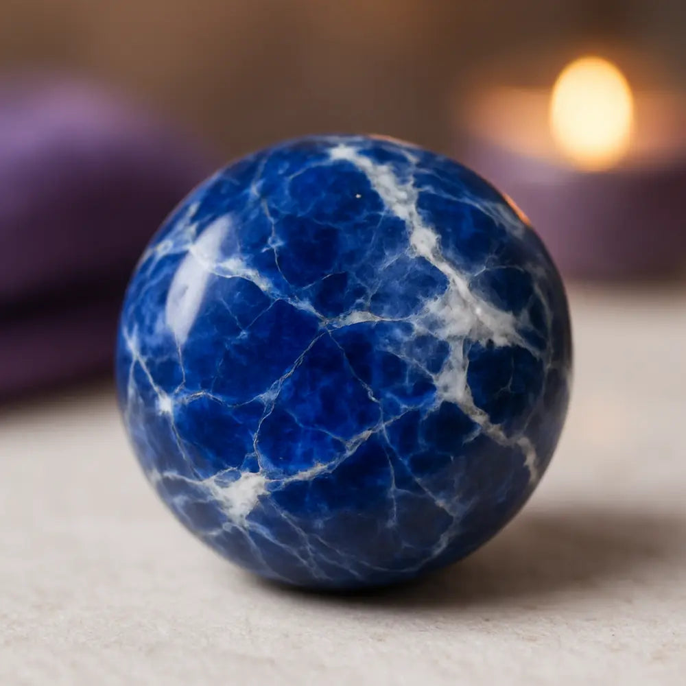 Sodalite Crystals & Healing Properties