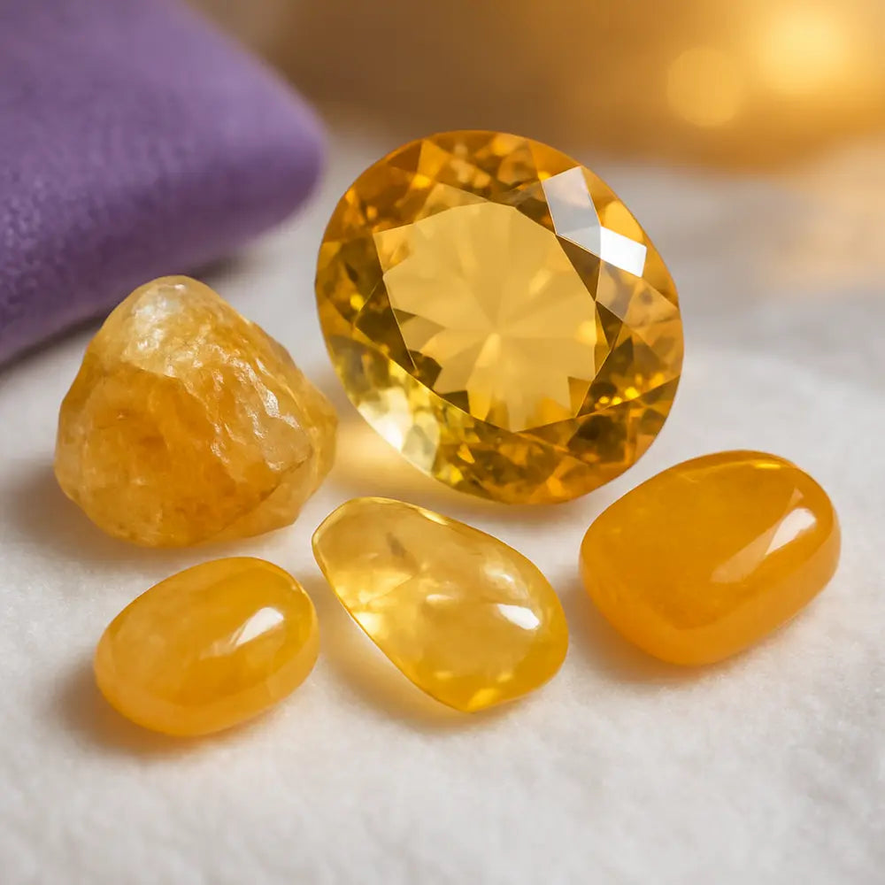 Solar Plexus Chakra Crystals & Stones