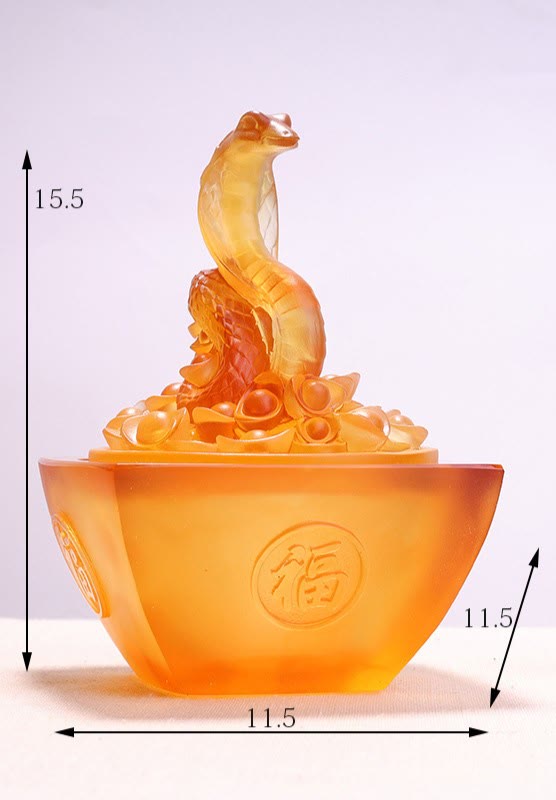 Snake Fu Character Liuli Art Decor | Healing Sounds