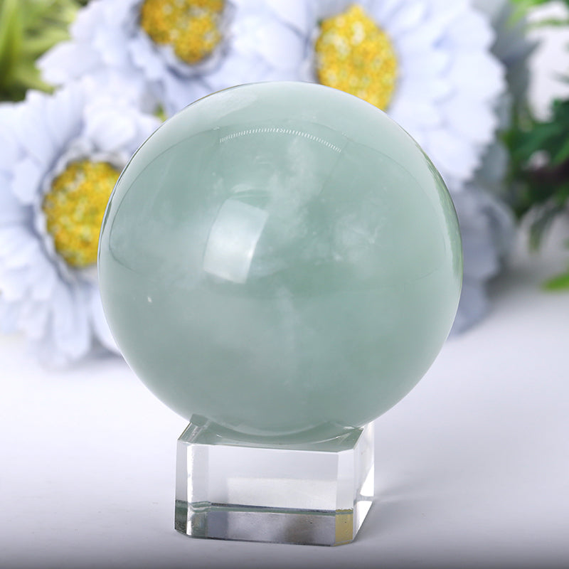 Fluorite Crystal Sphere 2.5-4.5in – Healing Sphere