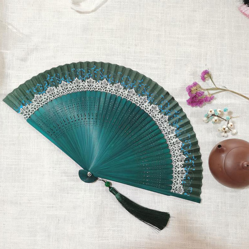 22cm Bamboo Folding Fan | Chinese Style Folding Fans