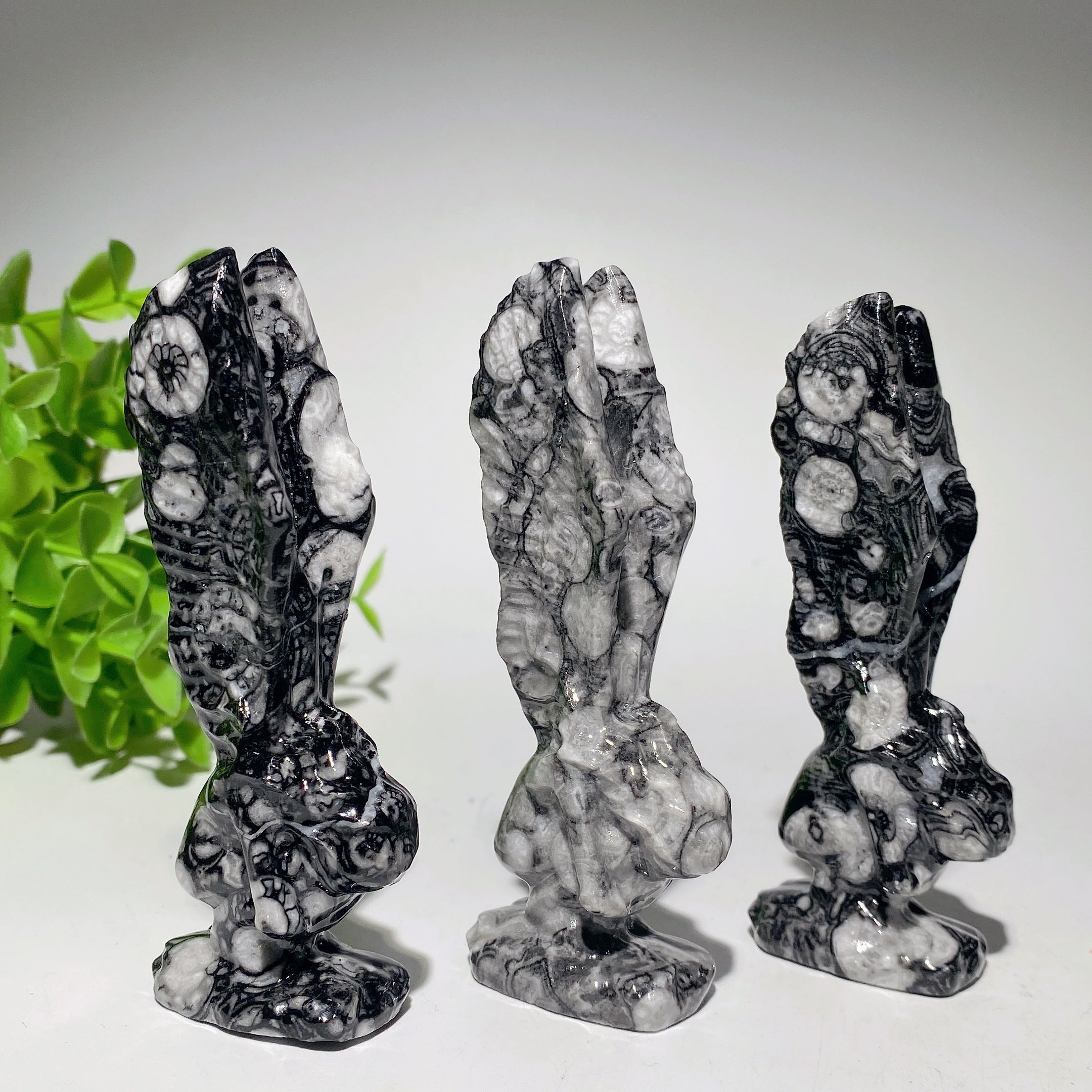 3.9in Picasso Stone Crystal Figurine Sculpture | Healing Sounds