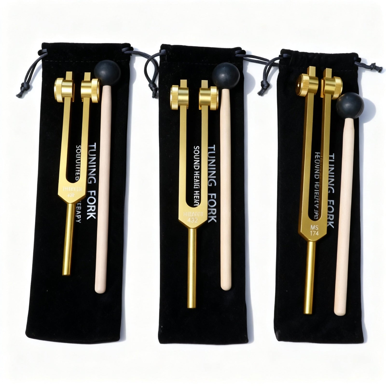 Weighted Tuning Forks - Body Healing Tuning Forks