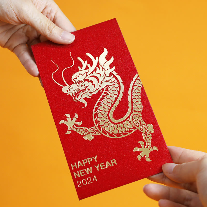 2024 Dragon Year Red Envelopes | Lucky Money Gifts