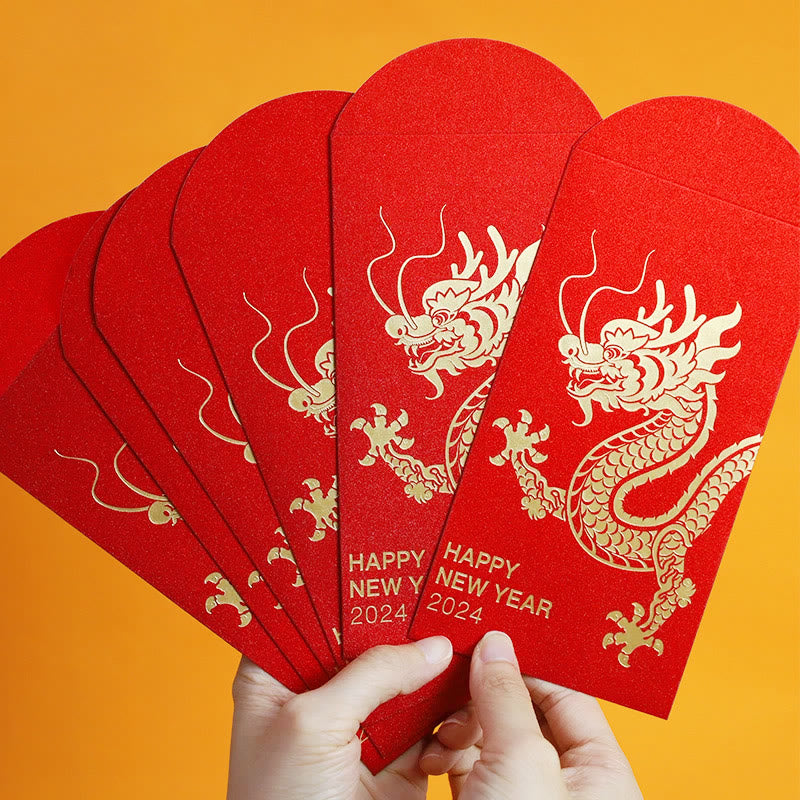 2024 Dragon Year Red Envelopes | Lucky Money Gifts
