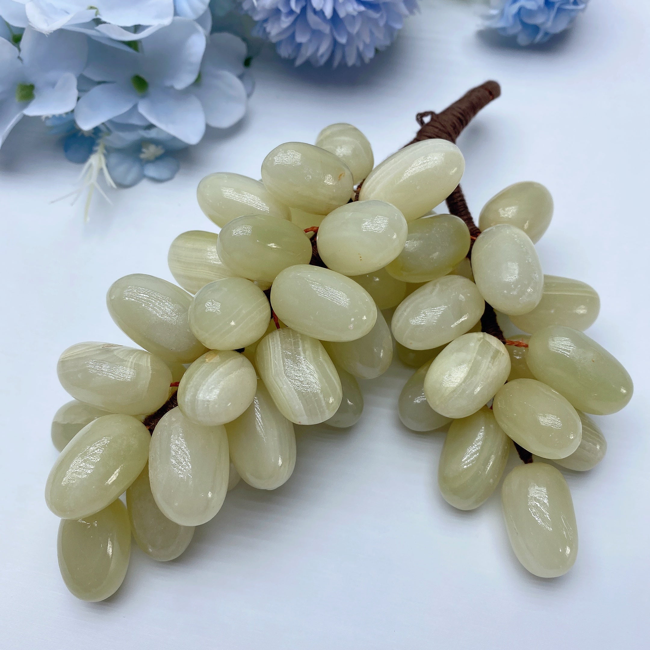Afghan Jade Crystal Cluster Grapes 420g | Healing Sounds