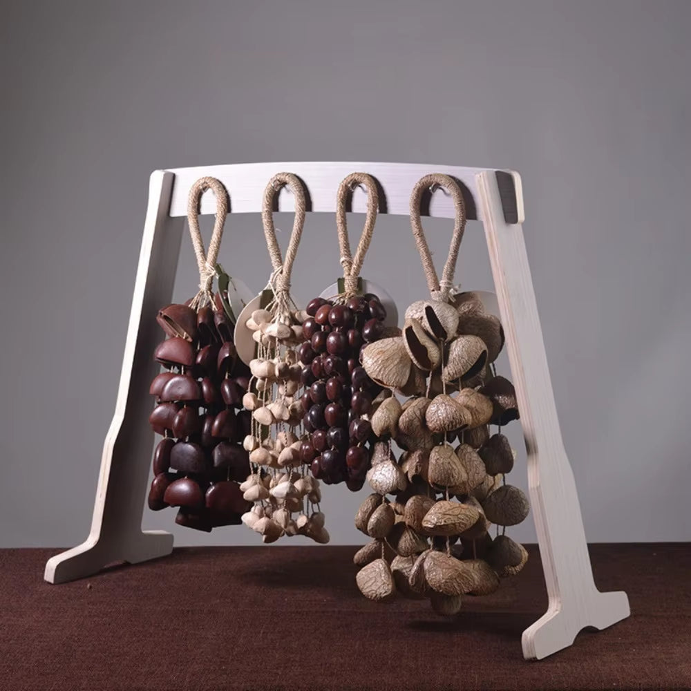 Fruit Shell Rattle for Sale - Natural Handbell Instrument