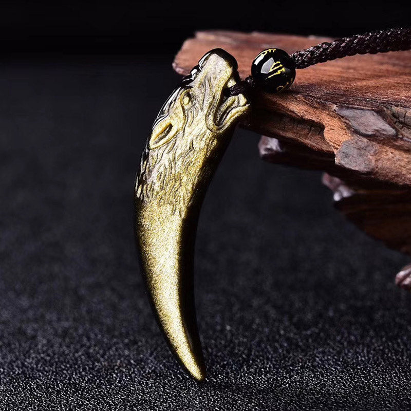 Obsidian Strength Necklace with Multi Stones | Healing Sounds