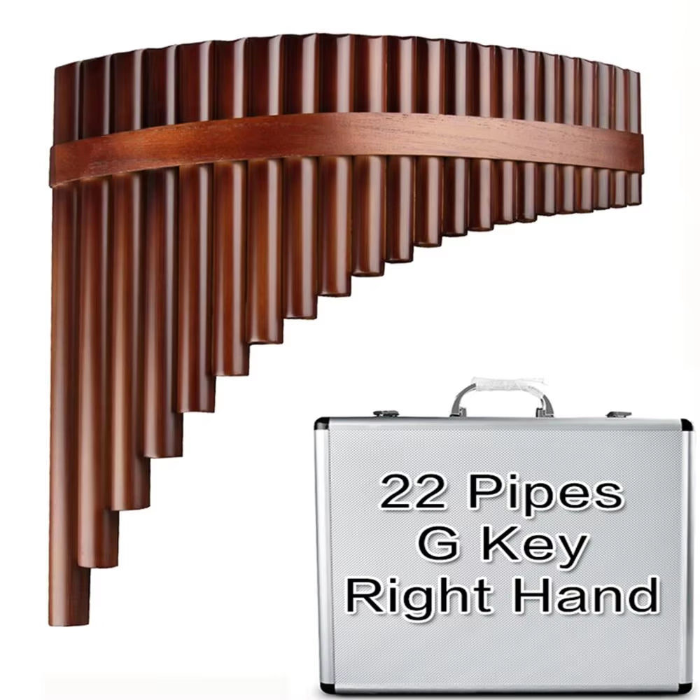Pan Flute for Sale - 22 Pipes in G Key Bamboo