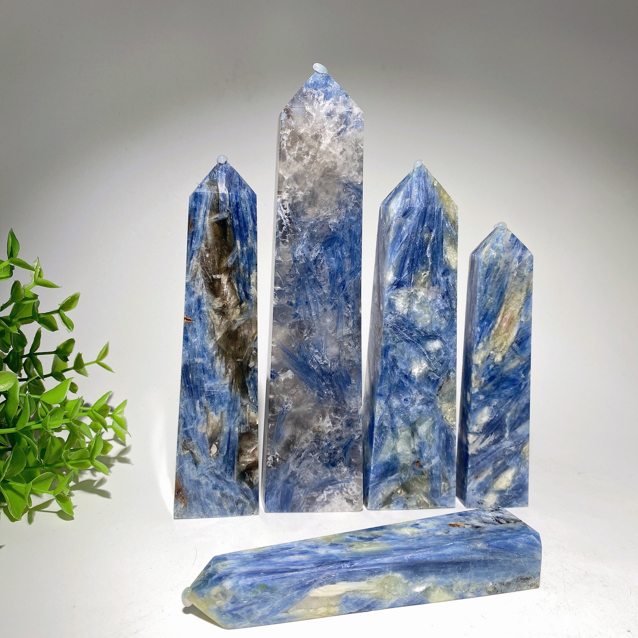 Blue Kyanite Crystal Tower 12-20cm Healing Energy