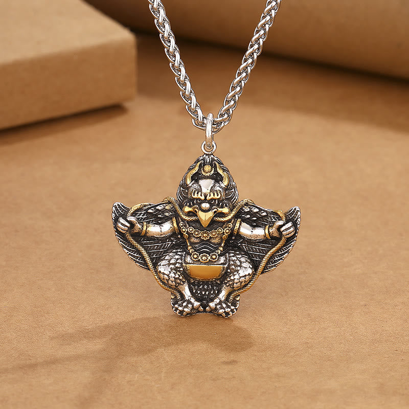 Copper Garuda Bird Protection Necklace | Healing Sounds