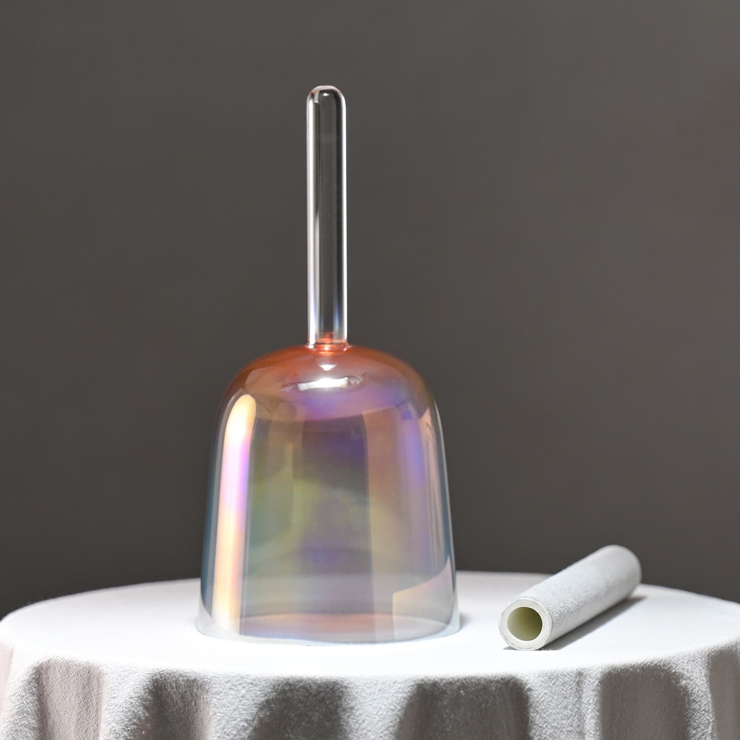 Chromatic Haze Crystal Singing Bowl for Sale | Sound Bath