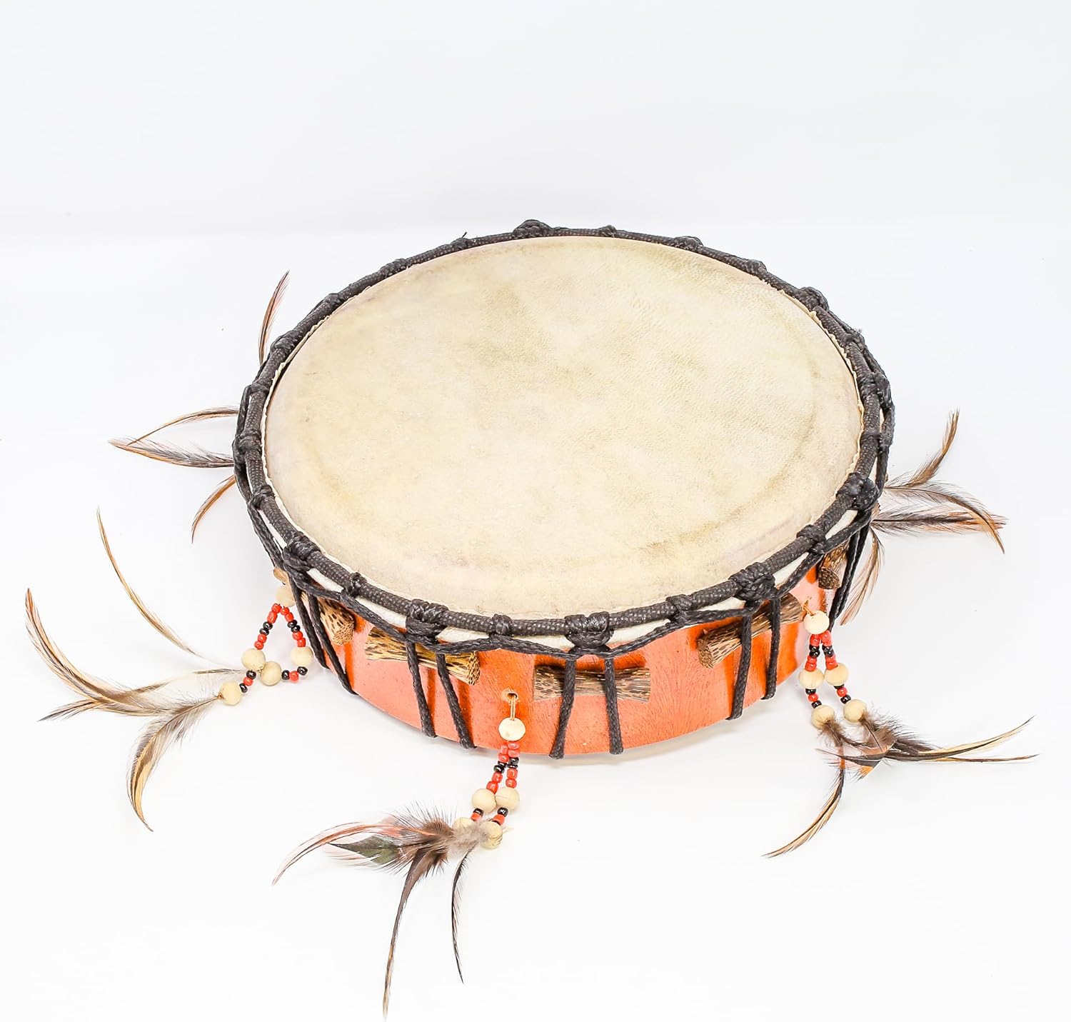 Shamanic Hand Drum - Goat Skin Frame, 10" Diameter