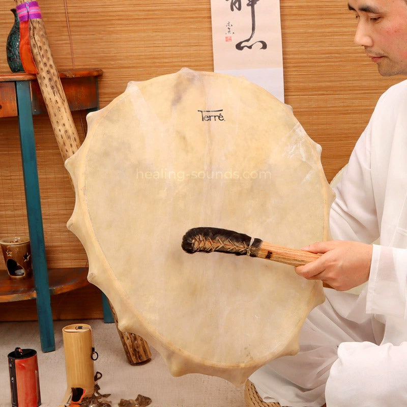 Siberian Shamanic Drum - Handmade Yakut Instrument